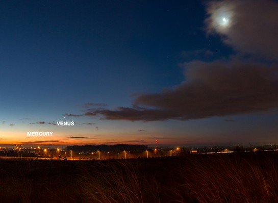 Planets at Dawn