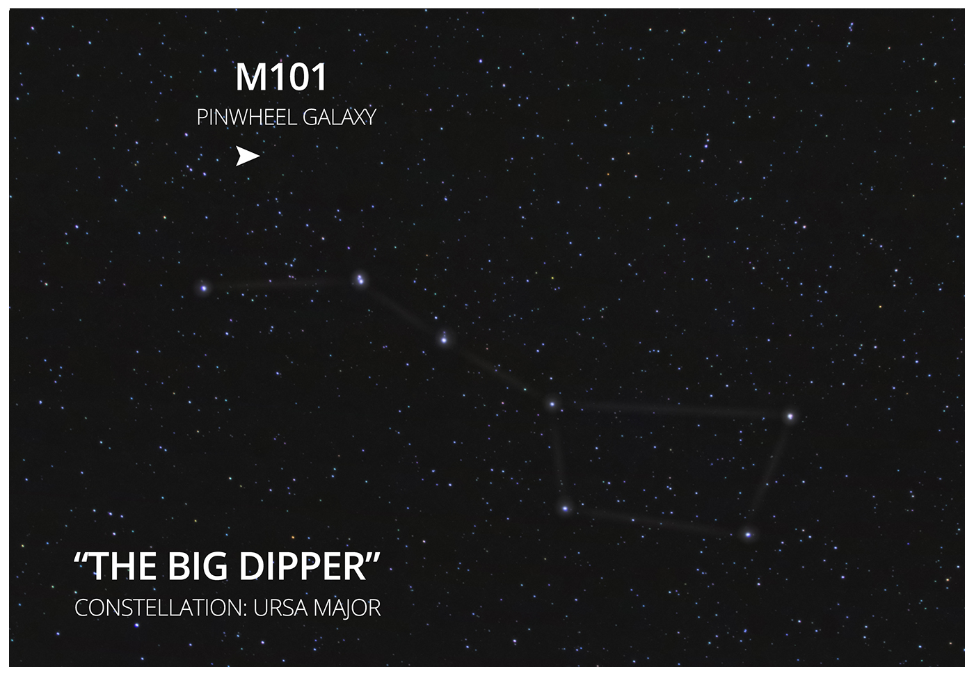 M101 -The Pinwheel Galaxy | Deep Sky Astrophotography