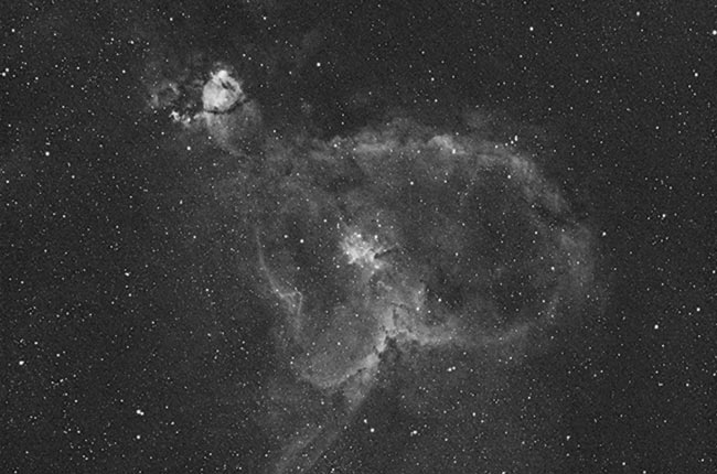 IC 1805: The Heart Nebula | DSLR Astrophotography (Canon T3i)