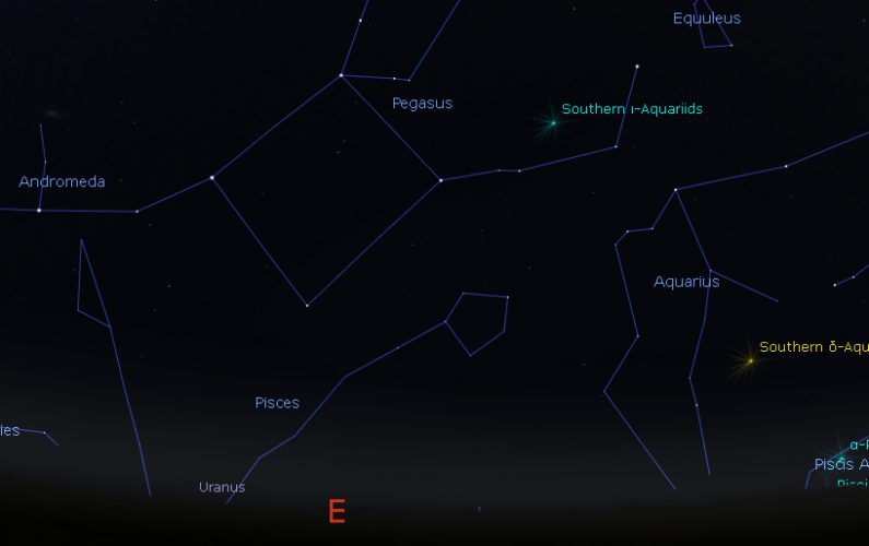 Delta Aquarid Meteor Shower 2016