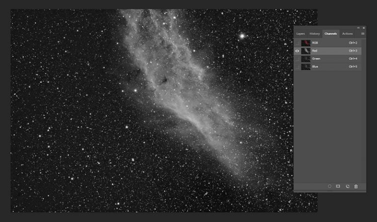 Create a HaRGB Astrophotography Image in Photoshop (5 Easy Steps)