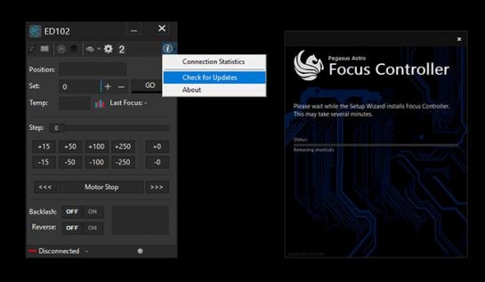 Pegasus Astro Stepper Motor Kit and Controller Review