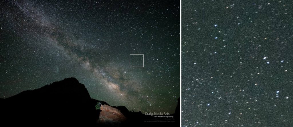 Use the 500 Rule for Astrophotography | Useful Chart to Avoid Star Trails