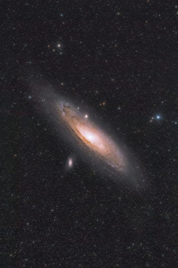 Andromeda Galaxy Image Processing Tutorial in Adobe Photoshop