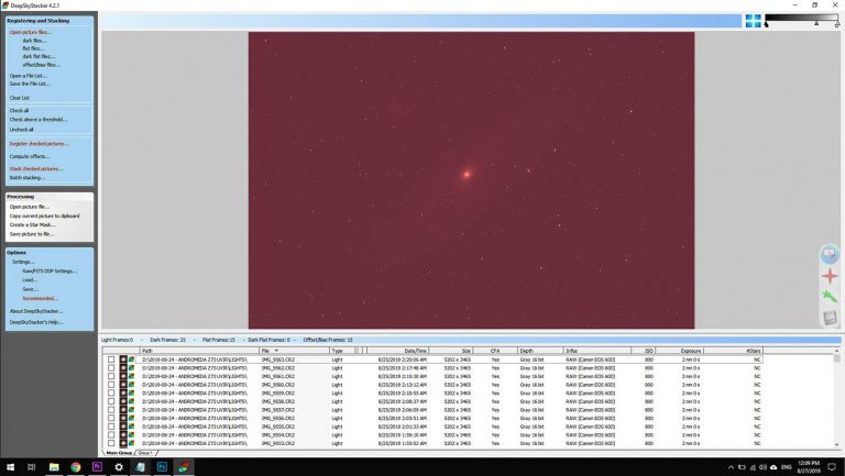 Andromeda Galaxy Image Processing Tutorial in Adobe Photoshop