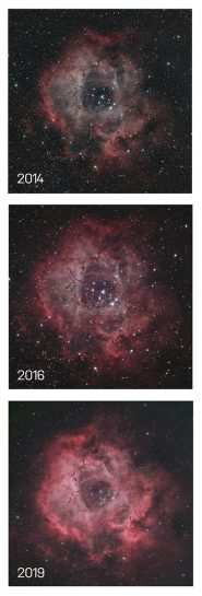 The Rosette Nebula | Astrophotography Examples Through a Telescope