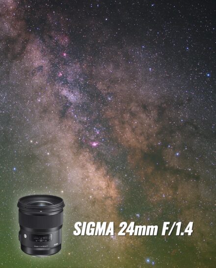 Using a Sigma 24mm F/1.4 for Astrophotography