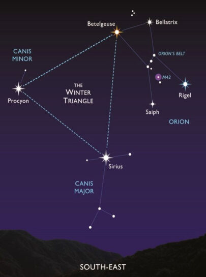 The Winter Triangle