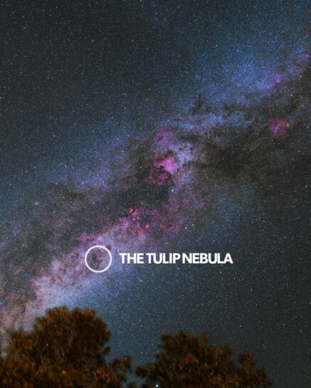 The Tulip Nebula in Cygnus | Don't Miss this Beautiful Emission Nebula