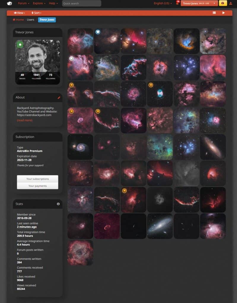 AstroBin for Astrophotographers: Features, Tips & Why I Use It