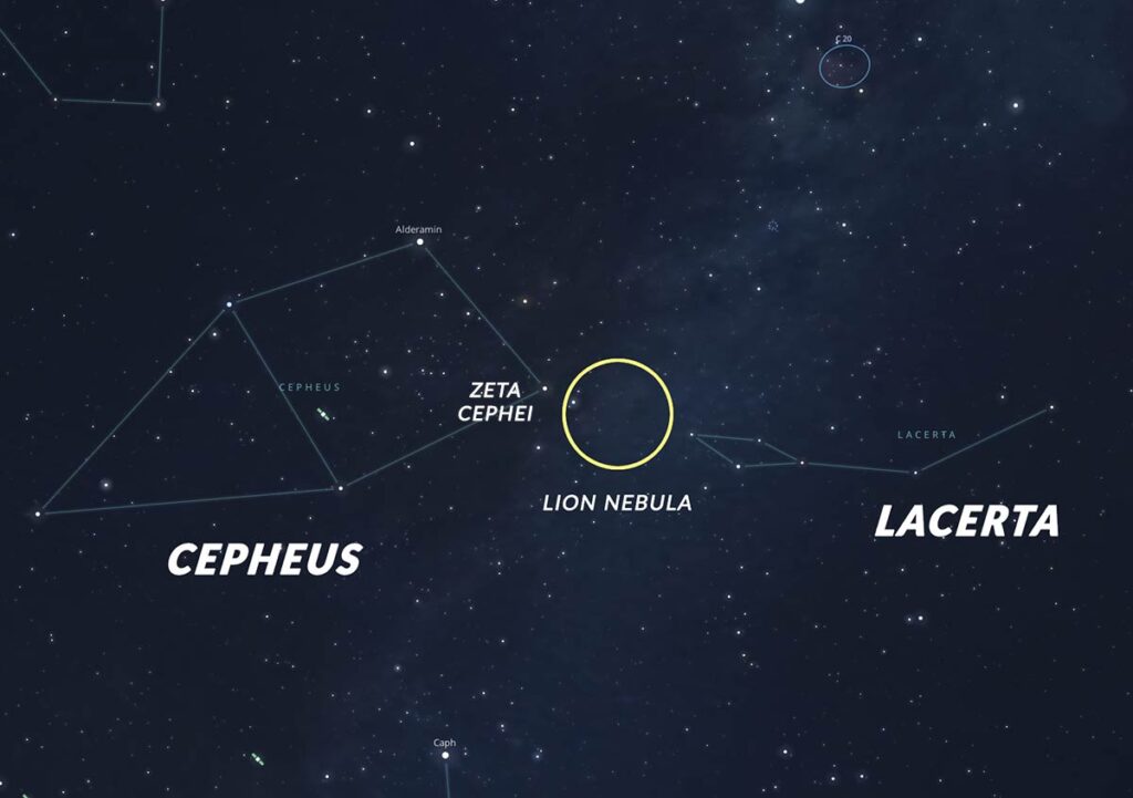 The Lion Nebula | Pictures, Location, and Interesting Facts