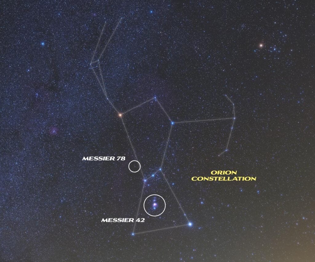 M78 Reflection Nebula in Orion | Pictures, Location, & Information