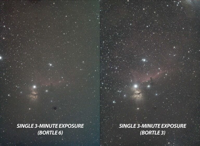 Astrophotography from the City vs Dark Sky | Image Comparison