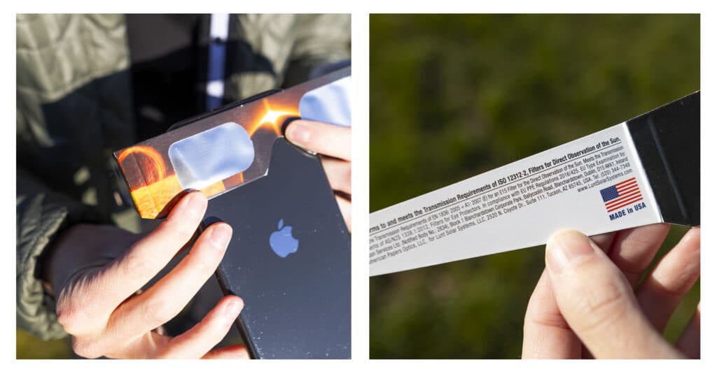How To Safely Photograph the Solar Eclipse with Your Phone