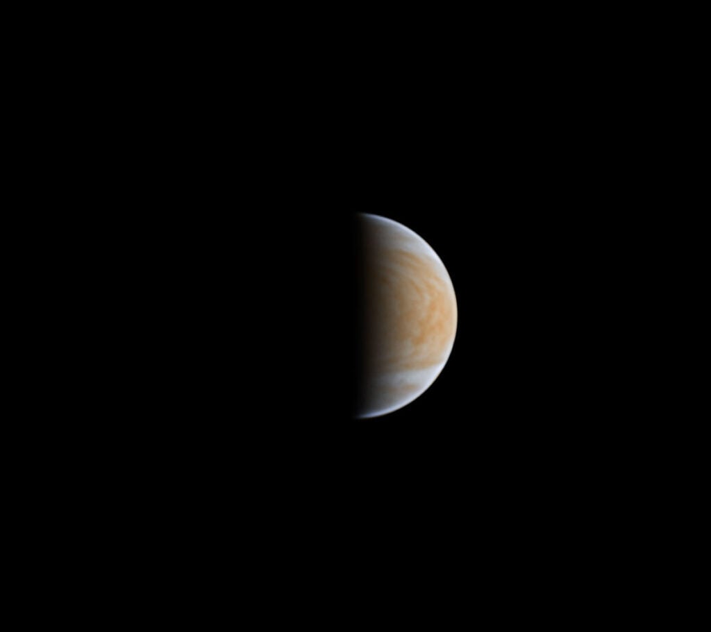 Venus Through a Telescope